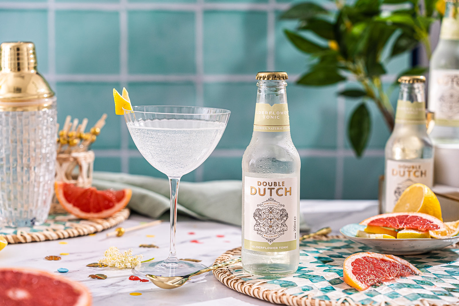 Elderflower 75 | Double Dutch Drinks