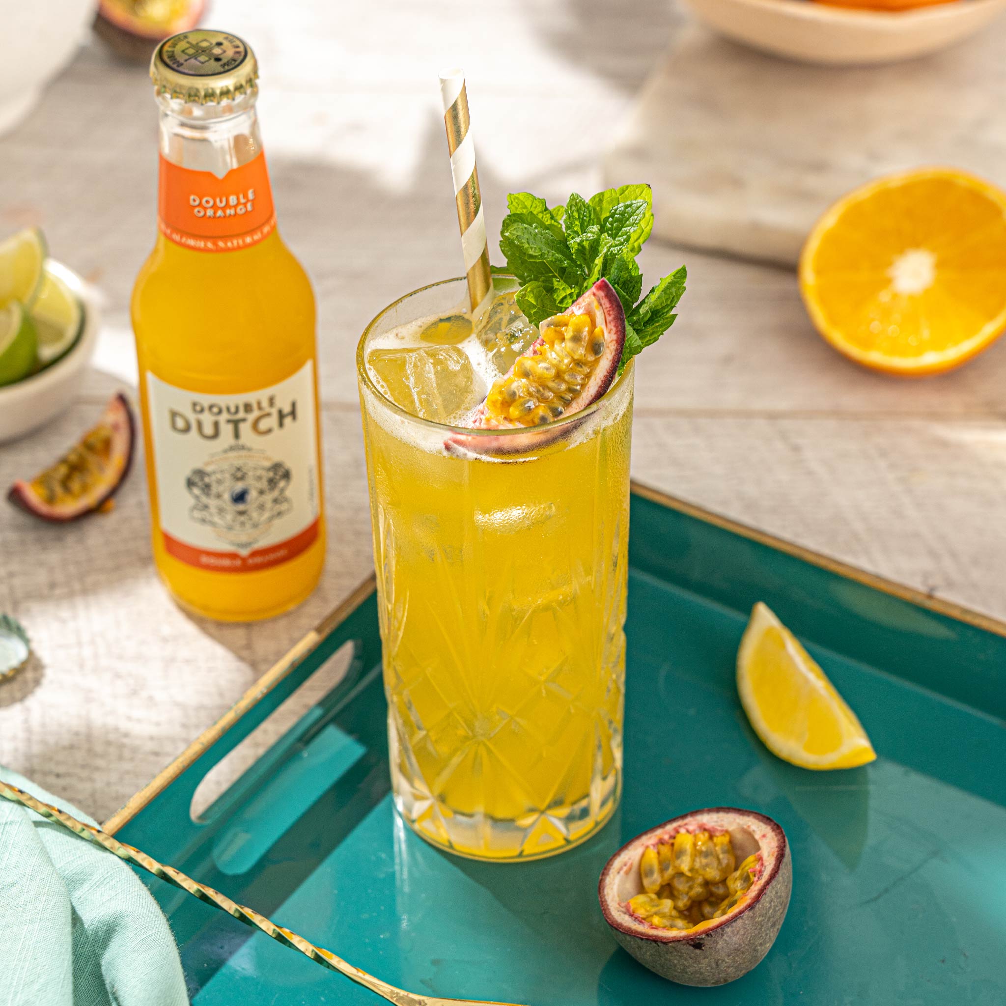 Long Tall Passion Cocktail Recipe | Double Dutch – Double Dutch